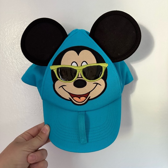 Disney | Other | Disney Blue Mickey Mouse Ears Toddler Hat | Poshmark